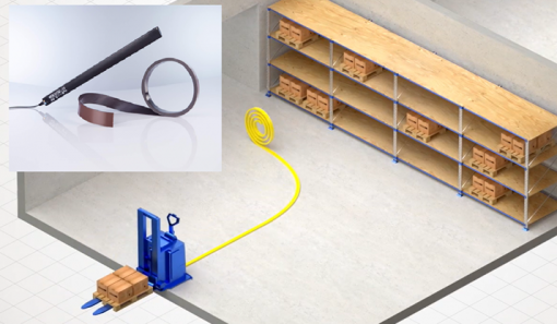 GIẢI PHÁP DẪN HƯỚNG BẰNG LINE TỪ CHO XE AGV - CẢM BIẾN DÒ LINE TỪ MLS SICK