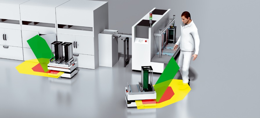 GIẢI PHÁP CHỐNG VA CHẠM CHO XE AGV - CẢM BIẾN QUÉT LASER TIM100 ...